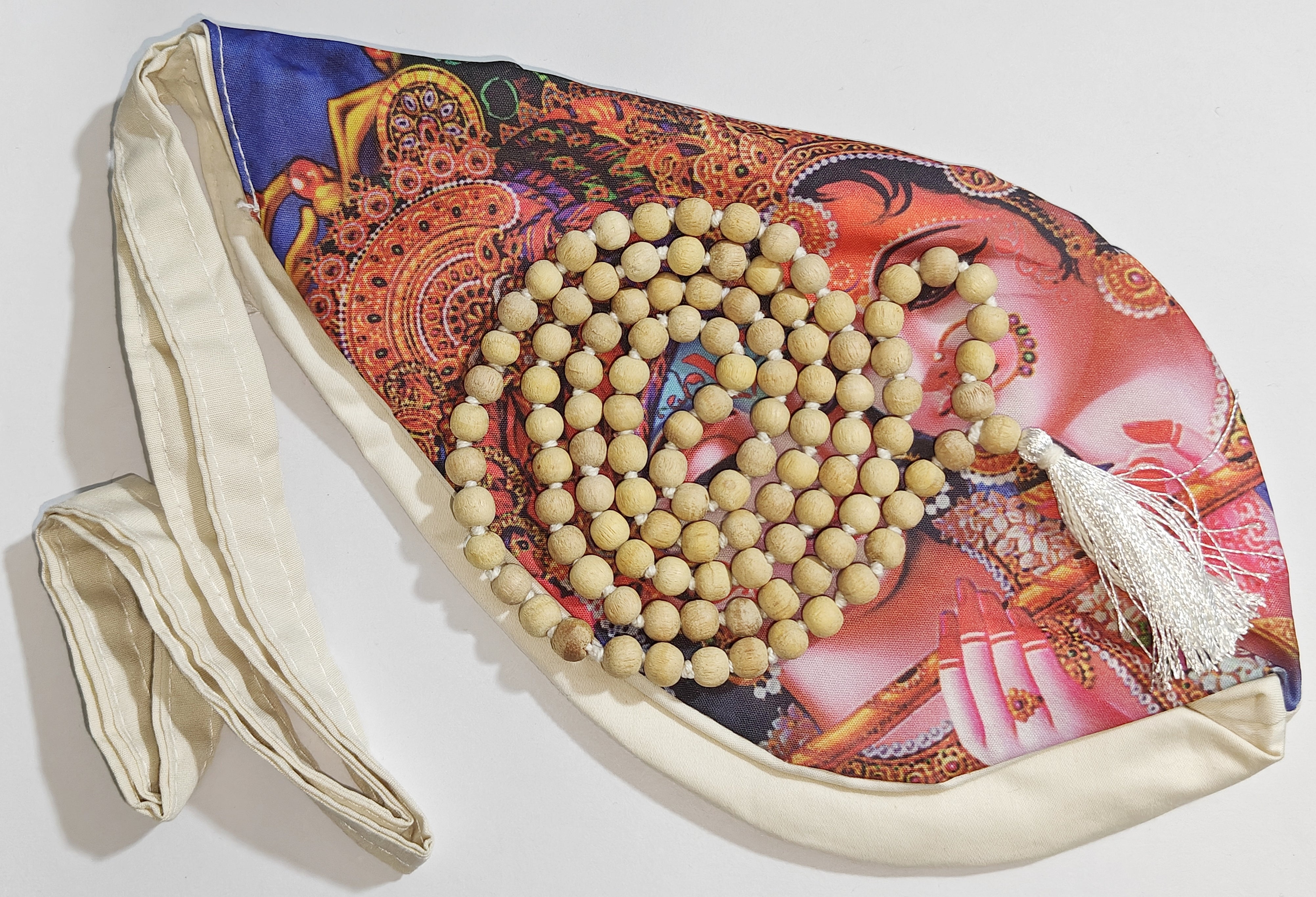 Top quality Neem wood beads mala for Japas and other rituals with free ...