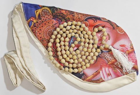 Top quality Neem wood beads mala for Japas and other rituals with free ...