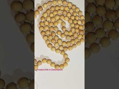 Top quality Neem wood beads mala for Japas and other rituals with free ...