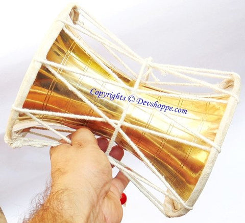 Brass Damru Large size ( 8 inches) premium quality – Devshoppe